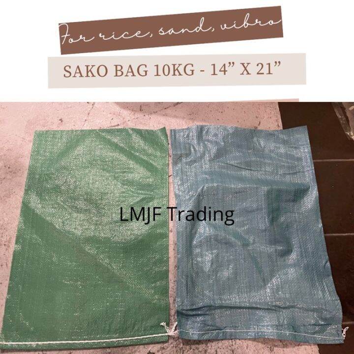 xHot Salesx ☫ 10KG Sako / Sack Bag for Sand Vibro Rice Bistay | Lazada PH