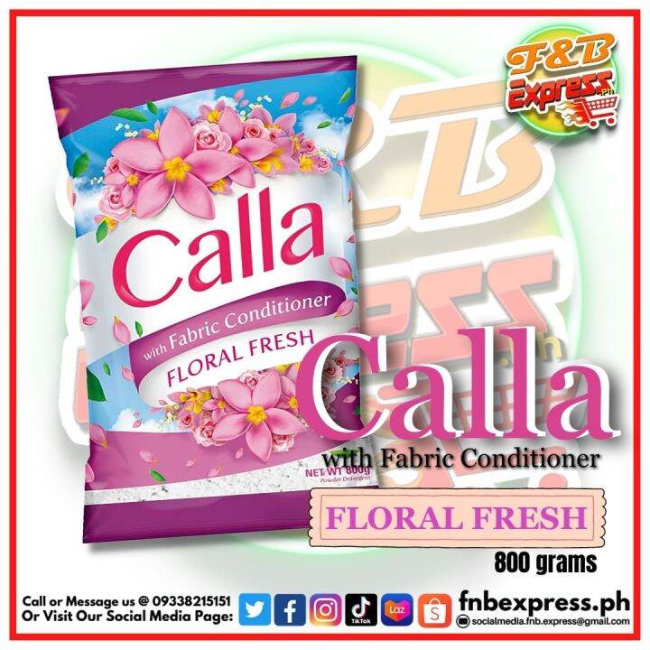 Calla Powder Floral Fresh 800g | Lazada PH