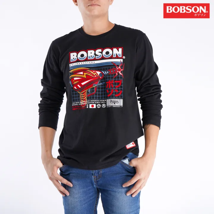 Bobson Men's Basic Tees Regular Fit 80574 (Black) | Lazada PH