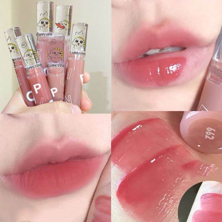 Cappuvini Dinasour Soft Velvet Matte Makeup Liquid Lipstick | Lazada