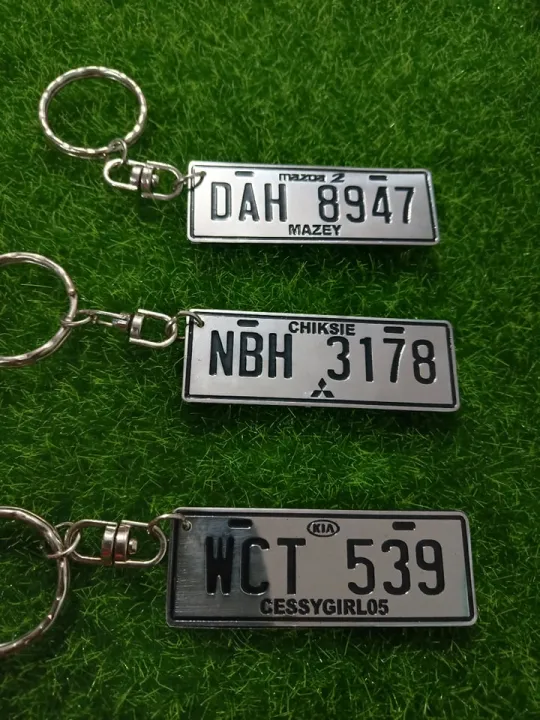 Personal Mini car plate key Chain | Lazada PH