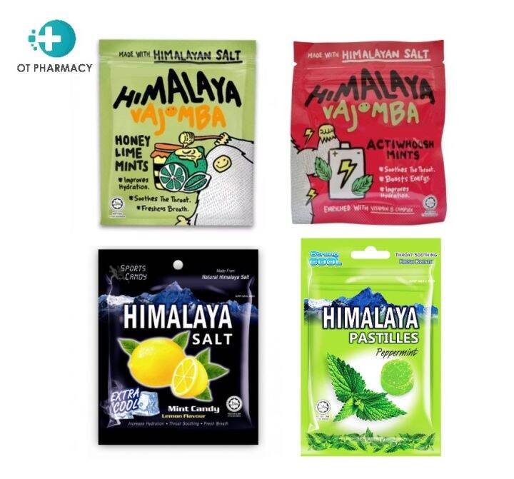 Himalaya Salt Sports Extra Cool 15g / Himalaya Vajomba 15g / Peppermint ...