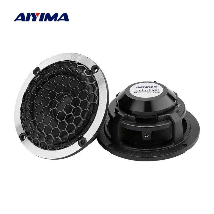 2022 AIYIMA 2Pcs 3 Inch Mid Range Speakers Driver 4 8 Ohm 15W Wool ...