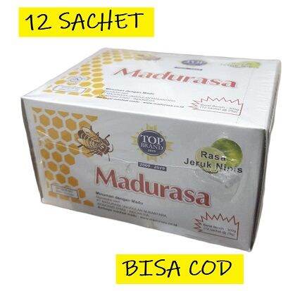 Madurasa Madu Rasa Or*ginal Jeruk Nipis 12 Sachet 1 Box 20gram Minuman dengan Madu | Lazada ...