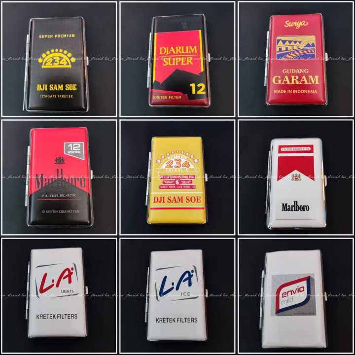 TEMPAT KOTAK ROKOK/TEMPAT PENYIMPANAN ROKOK/TEMPAT ROKOK MURAH | Lazada ...