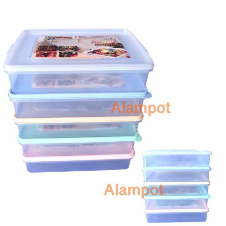Toples Plastik Sealware DONAT MINI JECCO Warna Pastel Food Box Kotak ...