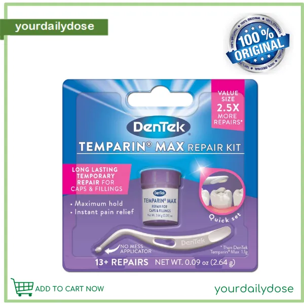 DenTek Temparin Max Lost Filling Maximum Hold 1.1 g / 2.64g | Lazada PH