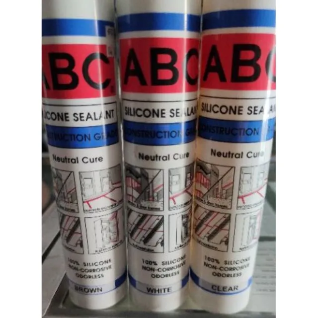 Sold like hot cakes ABC Silicone Sealant (Construction Grade) 300ml ...