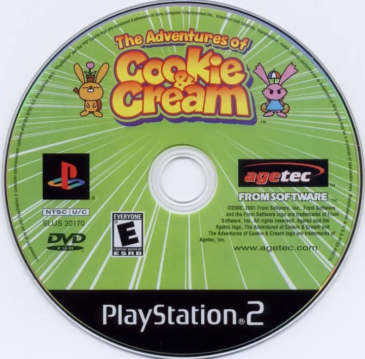 PS2 The Adventures of Cookie & Cream , Dvd game Playstation 2 | Lazada