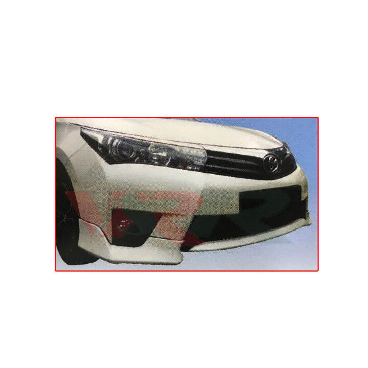Toyota Corolla Altis Eleventh Gen (2014) OEM Style Front Skirt Skirting ...