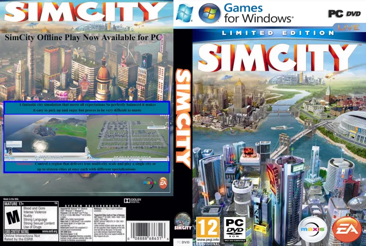 SimCity Limited Edition PC GAME [Offline INSTALLATION] | Lazada
