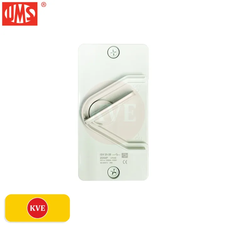 UMS 20A 3Pole Switched Neutral Isolator ISW20-3B | Lazada