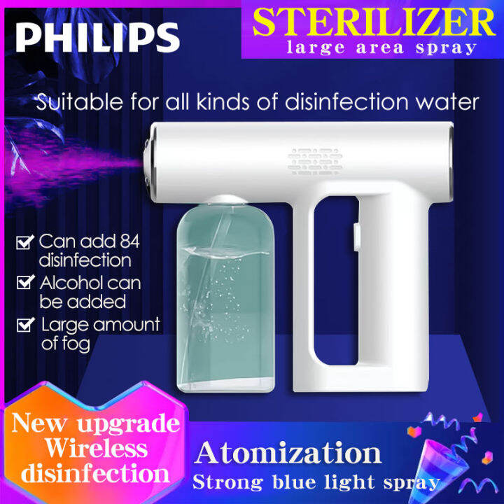Philips RS7 Original Nano Disinfectant Spray Gun Rechargeable Household ...