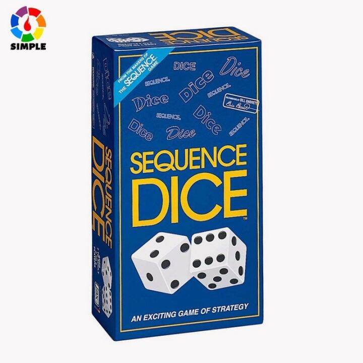 Jax Ltd. Sequence Dice Game Board Game | Lazada.co.th