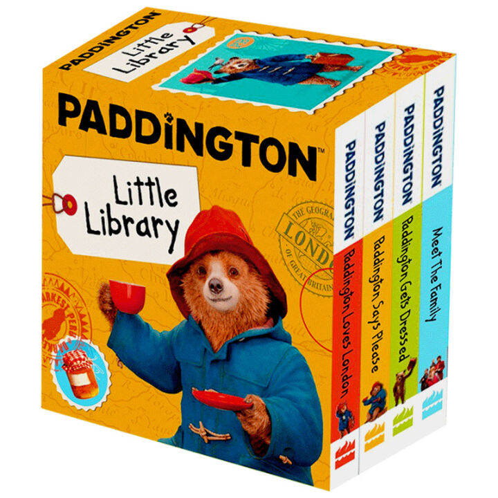 Collins Paddington Bear's small library genuine books English original ...