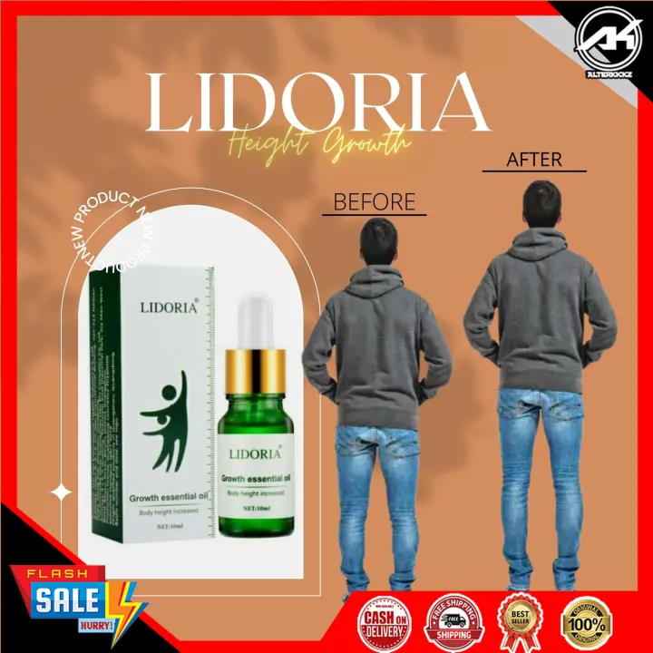 ORIGINAL LIDORIA Height Growth Essential Oil Original Herbal Foot ...