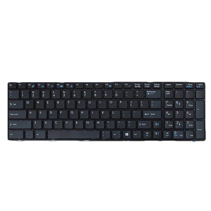 US English Layout Replacement Laptop Keyboard Small Enter Key with ...