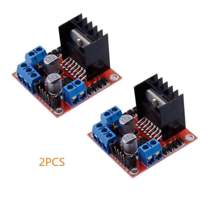 2Packs L298N Motor Drive Controller Board Module Dual H Bridge DC ...