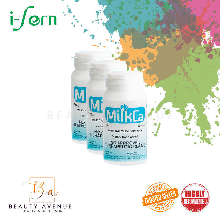 Milkca - Calcium Supplement 60's (3pcs) | Lazada PH