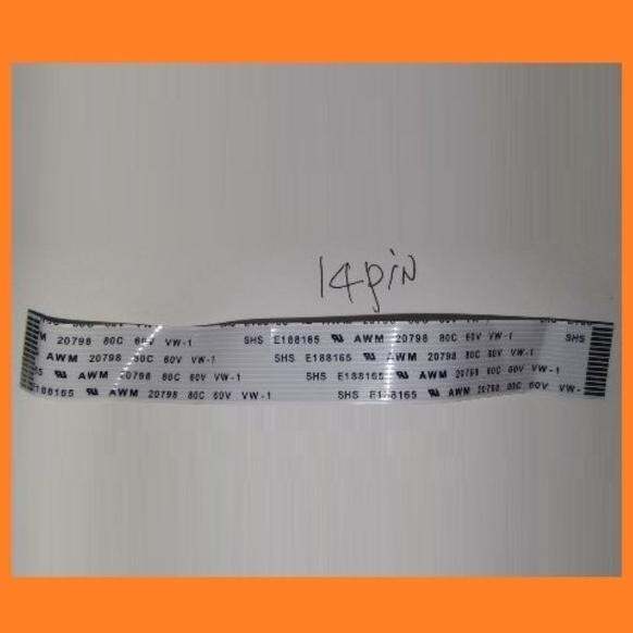 FLEXIBLE CABLE 14 PIN E188165 AWM 20798 80C 60V VW-1 | Lazada Indonesia