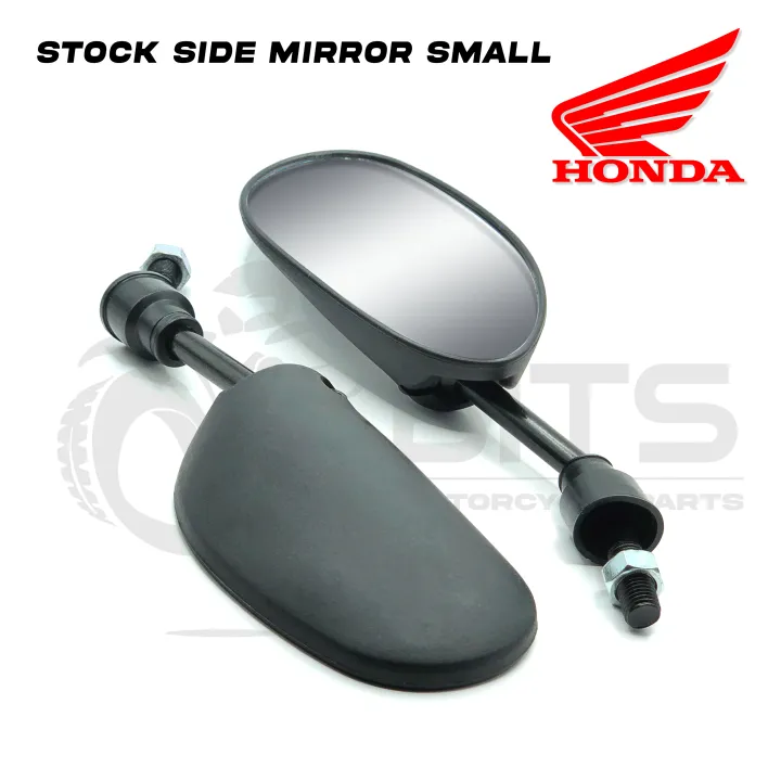 HONDA XRM 110 Motorcycle Side Mirror Small Stock with free adaptor ...