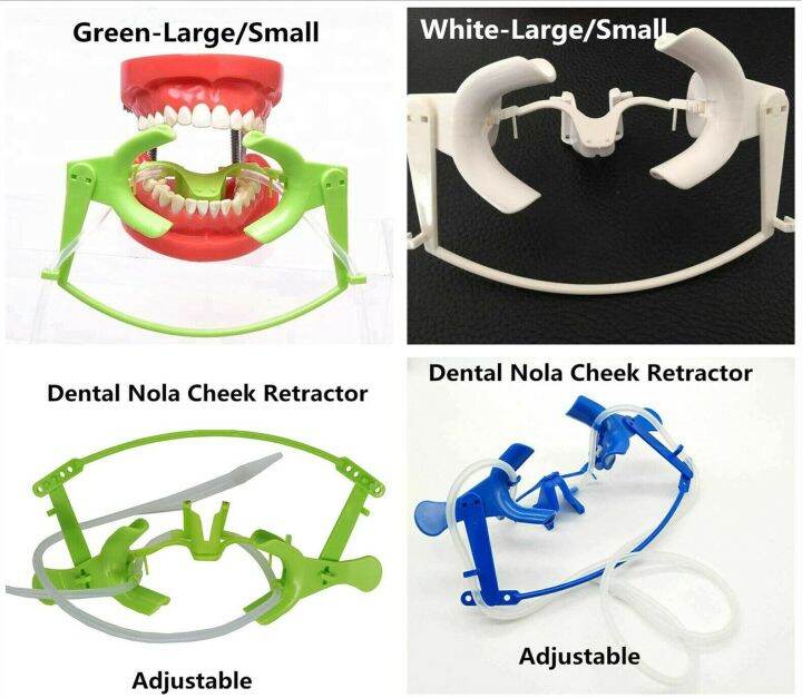 2Set Dental Mouth Opener Saliva Aspirator Autoclave Orthodontic Nola ...