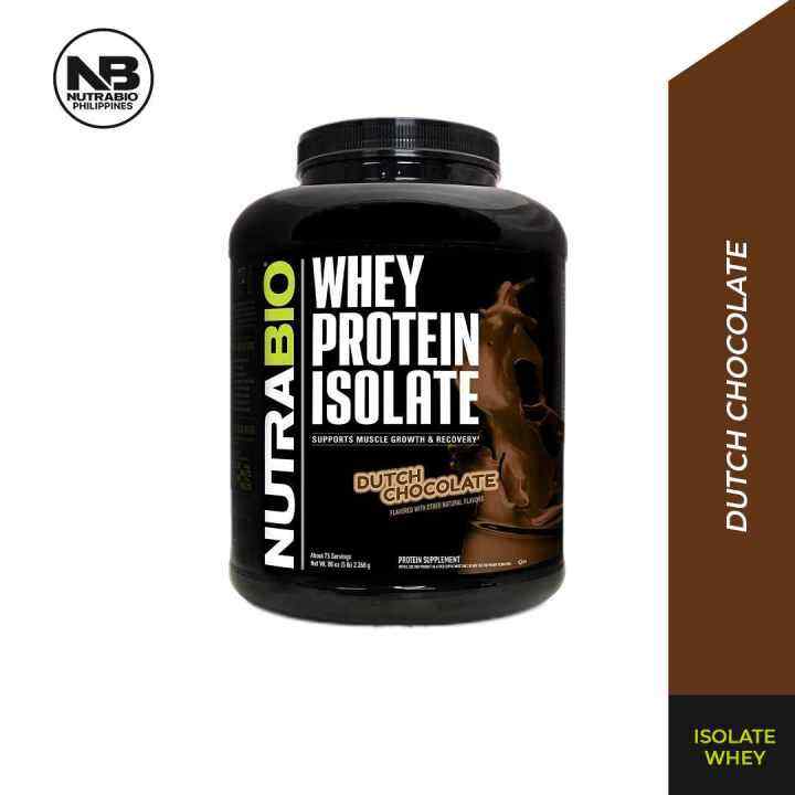 Nutrabio – 100% WHEY PROTEIN ISOLATE 5lbs | Lazada PH