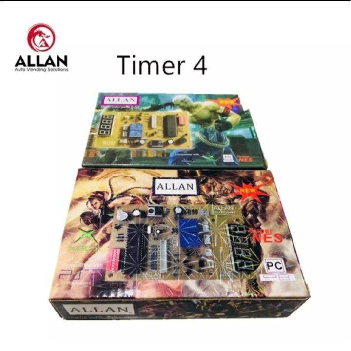 Allan Pisonet Timer 4digit dual relay 4 LED Digit Digital Timer Dual ...