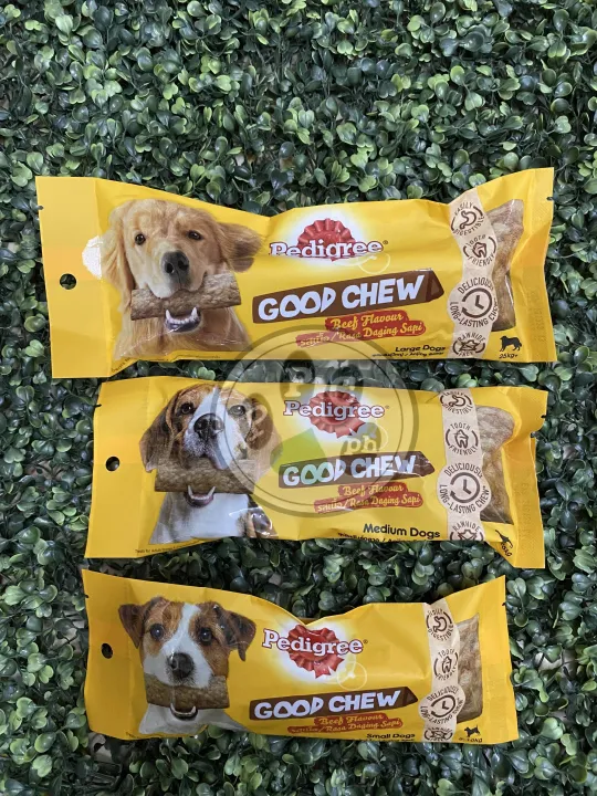 Pedigree Good Chew Beef Flavor Dog Treat | Lazada PH