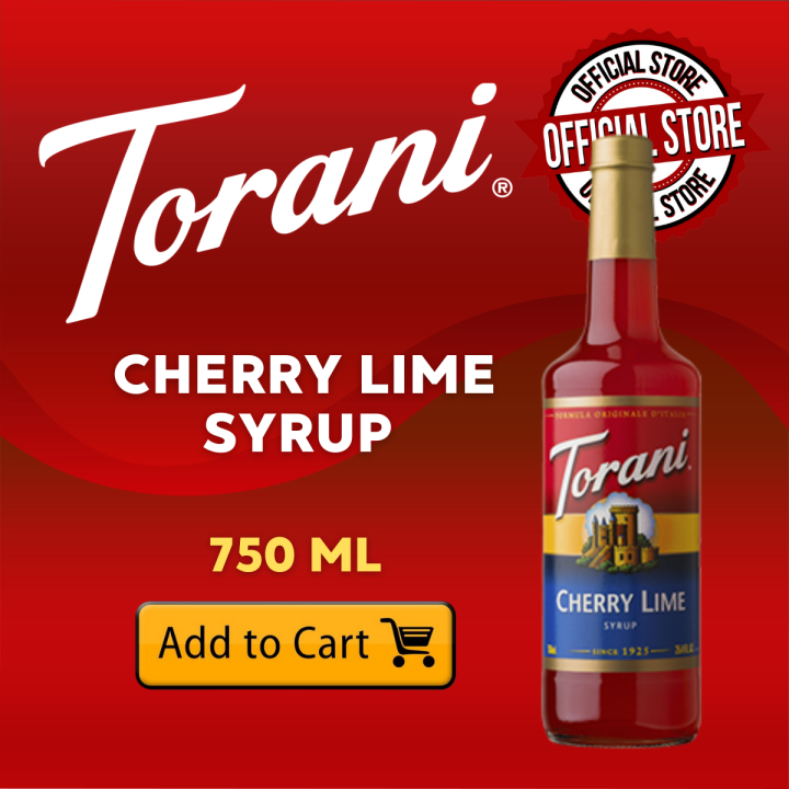 Torani Cherry Lime Syrup 750 mL | Lazada PH