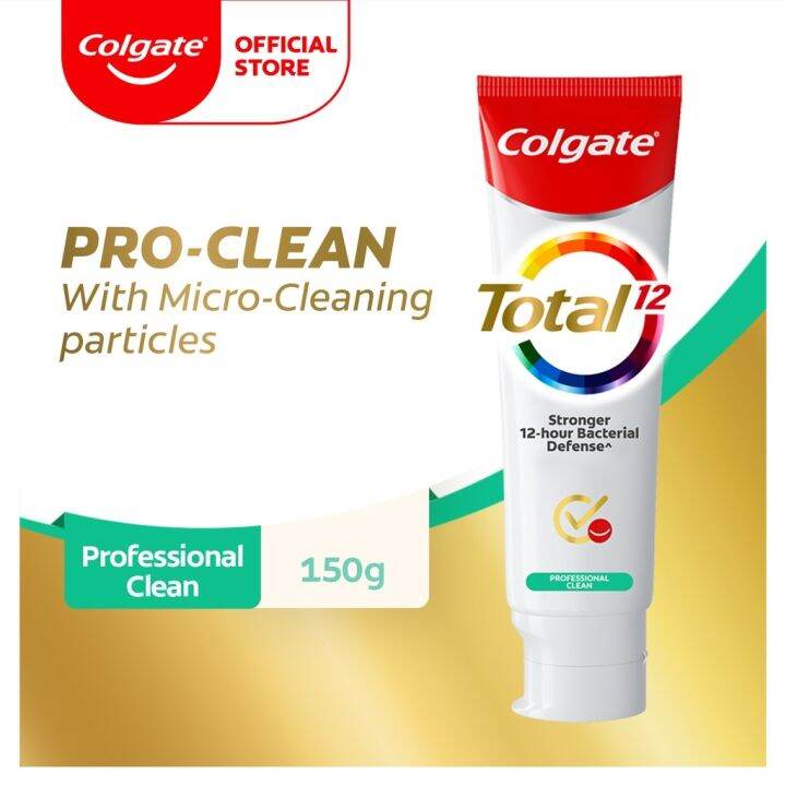 SALE ! Colgate Total Professional Clean Gel Toothpaste 150g | Lazada