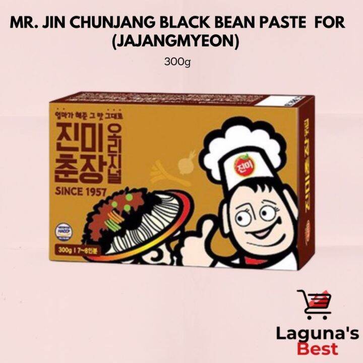 Mr. Jin Chunjang Black Bean Paste for (Jajangmyeon) 300g | Lazada PH