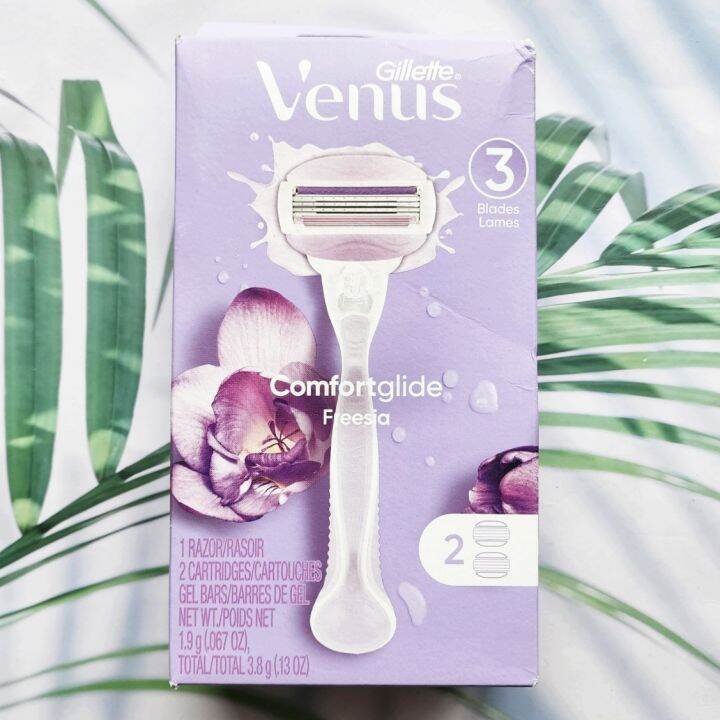 ยิลเลตต์ วีนัส ชุดมีดโกน สำหรับผู้หญิง Venus ComfortGlide Freesia Women ...