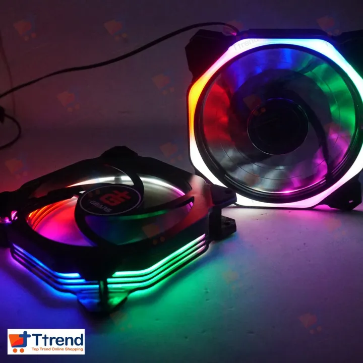 TGEARS RGB G-STORM OCTA RGB FAN | 120MM , 12V , Desktop Case Fan ...