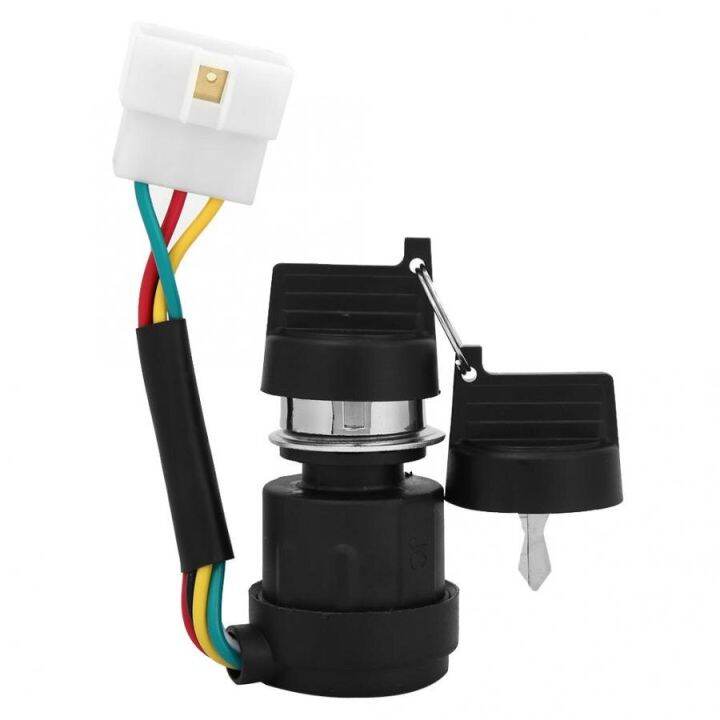 Gas Generator Ignition Key Switch 5 Wires Start Switch Lock Key For ...