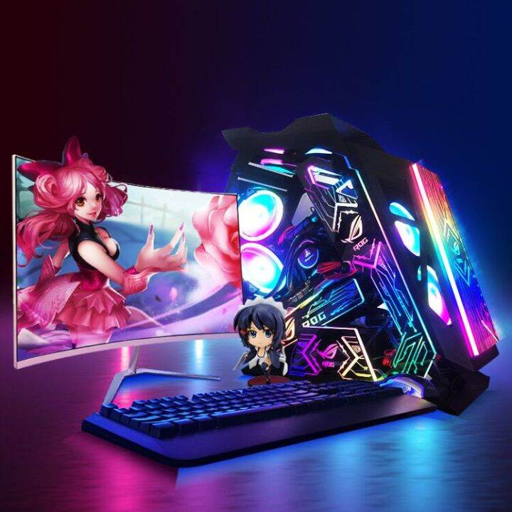 Core I7 9700/GTX1060 with desktop computer host full set of water ...