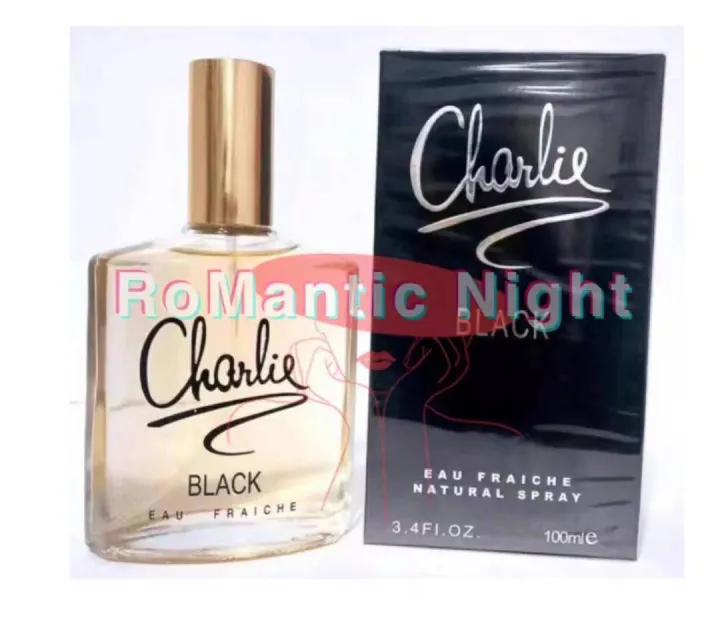 RoMantic Night.100ML CHARLIE BLACK REVLON PERFUME Permanent fragrance | Lazada PH