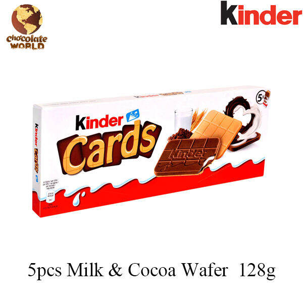 Kinder Cards Chocolate Wafer 128g (DE) | Lazada