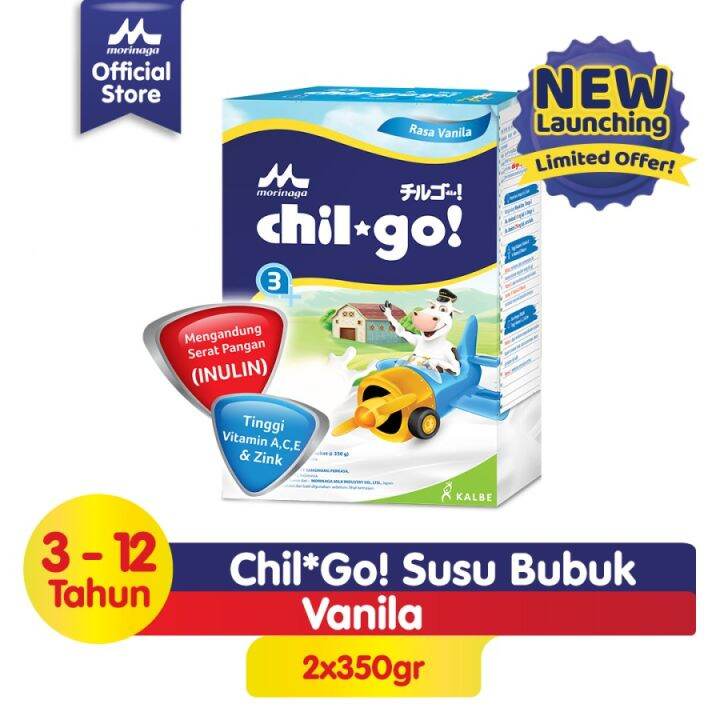 CHIL GO 3+ Susu Bubuk Vanilla 700gr / CHILGO SUSU FORMULA USIA 3-12 ...