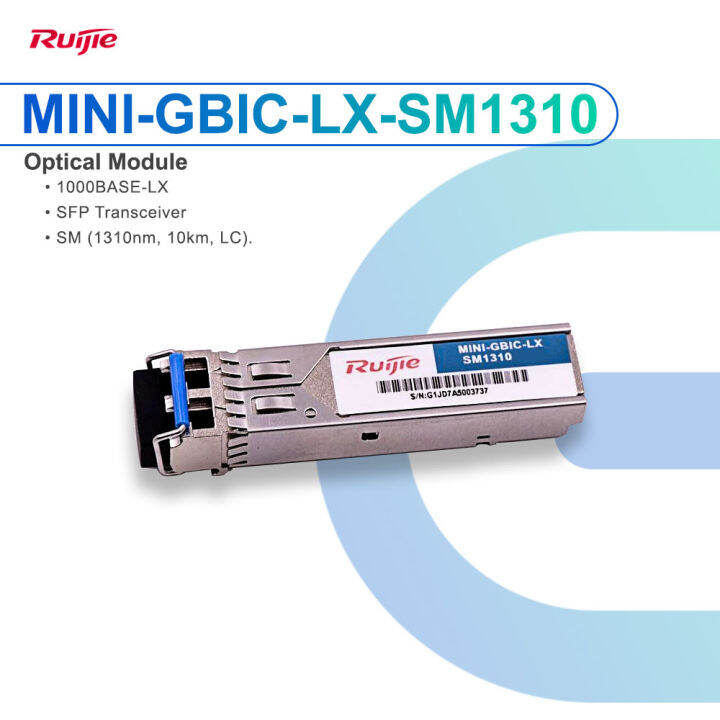 Ruijie MINI-GBIC-LX-SM1310 Optical Module 1000BASE-LX MiniGBIC ...
