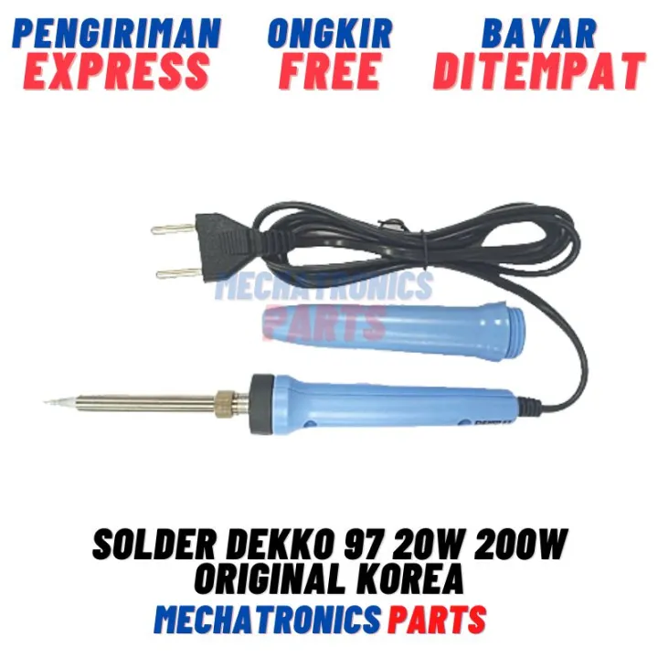 SOLDER DEKKO 97 20W-200W DEKO 20W 200W ORIGINAL KOREA | Lazada Indonesia