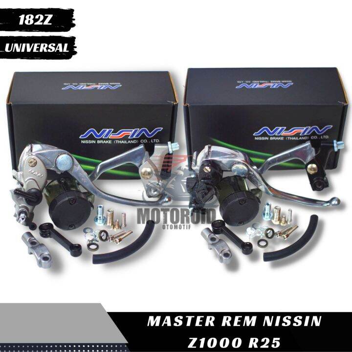 Master Rem 182Z R25 Kopling Tabung Smoke Samurai Set Warna Grey Black ...