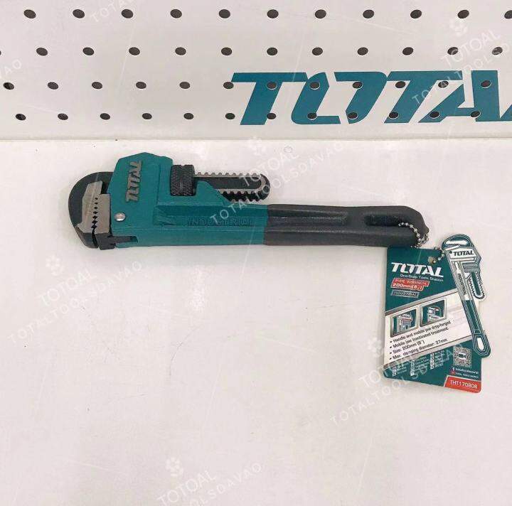 TOTAL Pipe wrench 8" THT170806 Industrial | Lazada PH