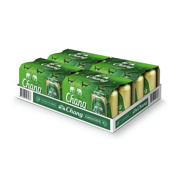 Chang Beer Can 24 x 320ml | Lazada Singapore