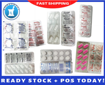 PANADOL STRIPS REGULAR/OPTIZORB/SOLUBLE/ACTIFAST/EXTEND/EXTRA/MENSTRUAL ...