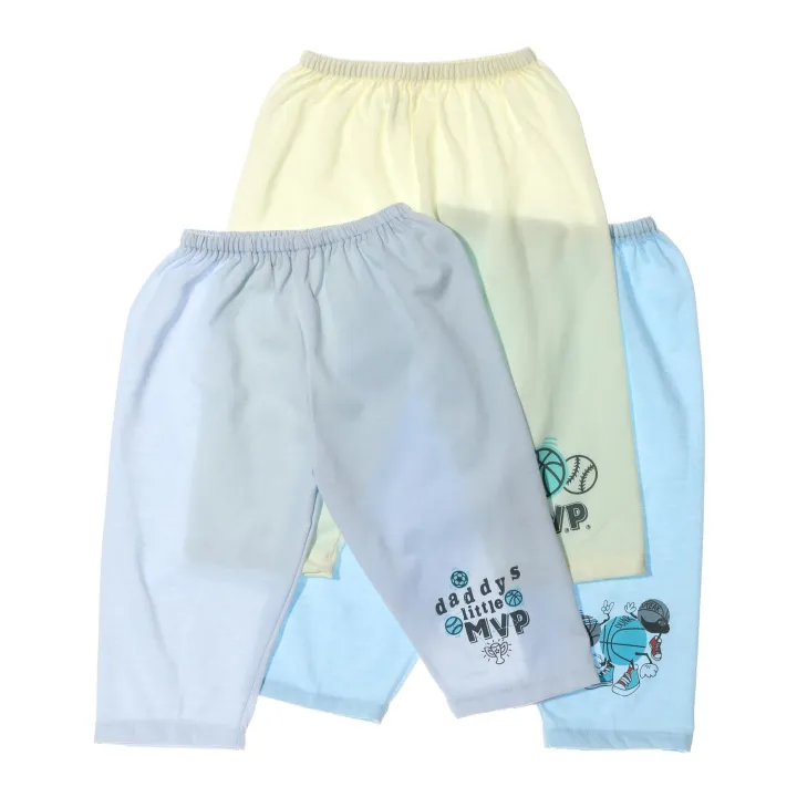 SM Basics Baby Boys 3-piece Daddys Little MVP Pajama Set | Lazada PH