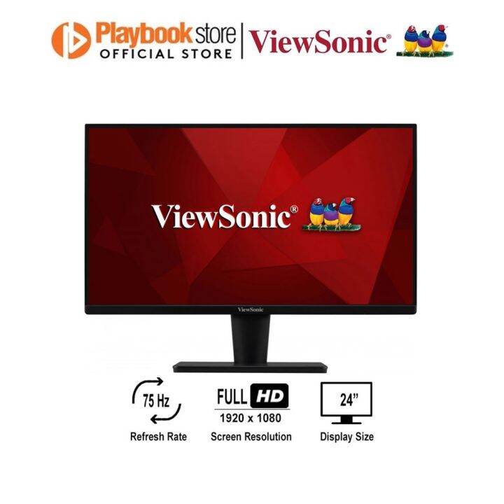 Viewsonic VA2415-H 24” Full HD LED VA Technology 4ms FreeSync Monitor | Lazada PH