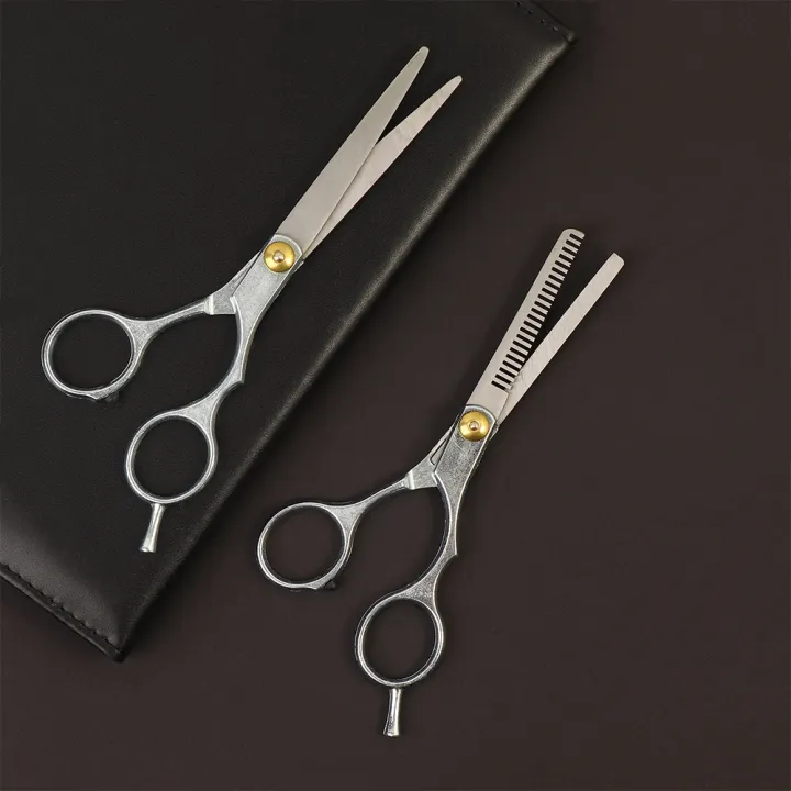Professional Salon Barber Stainless Steel Flat Shear Tooth Shear ...