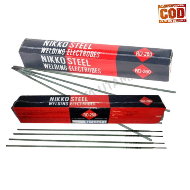 Kawat Las 2.0 x 300mm Nikko Steel RD-260 HARGA MURAH BERKUALITAS kawat las ASIA JAYA UTAMA ...