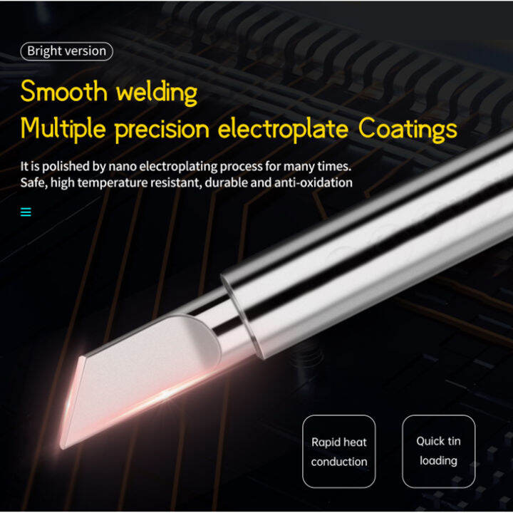 Solder Head, Oxygen Free Copper Soldering Iron Tip for Repair Big Knife ...